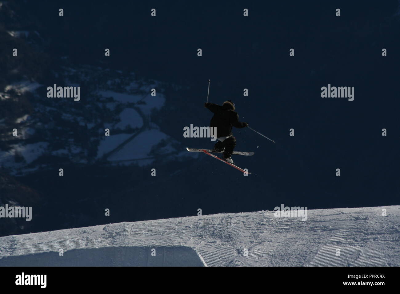Ski - snow park Stock Photo - Alamy