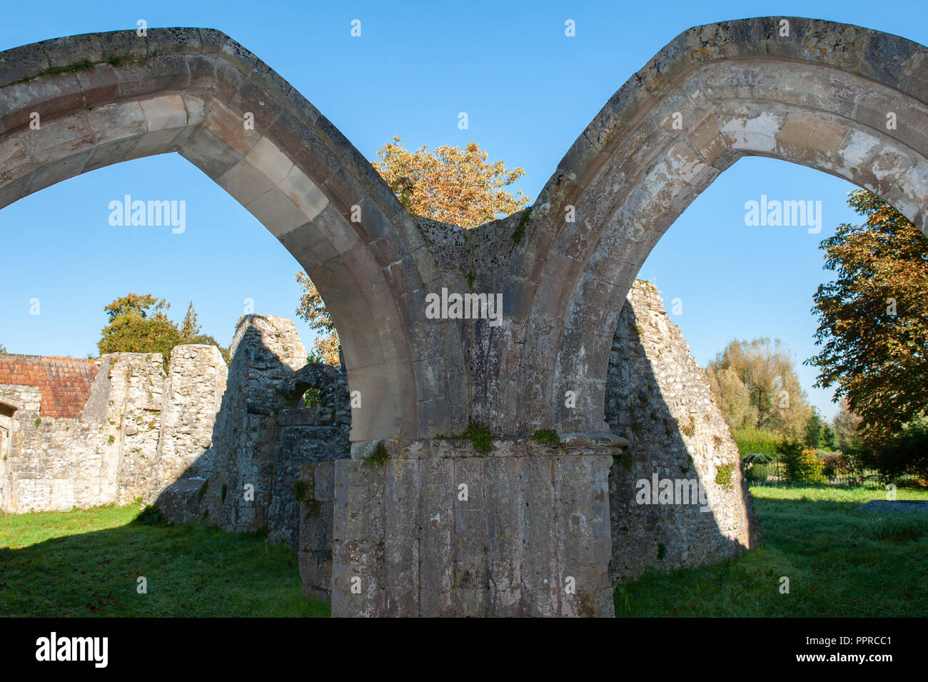 Old St Leonards Church, Sutton Veny, Wiltshire, Uk Stock Photo - Alamy