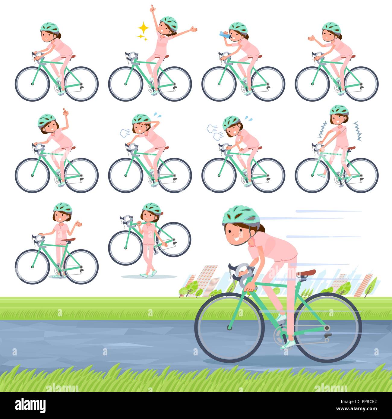 Novice racer Stock Vector Images - Alamy