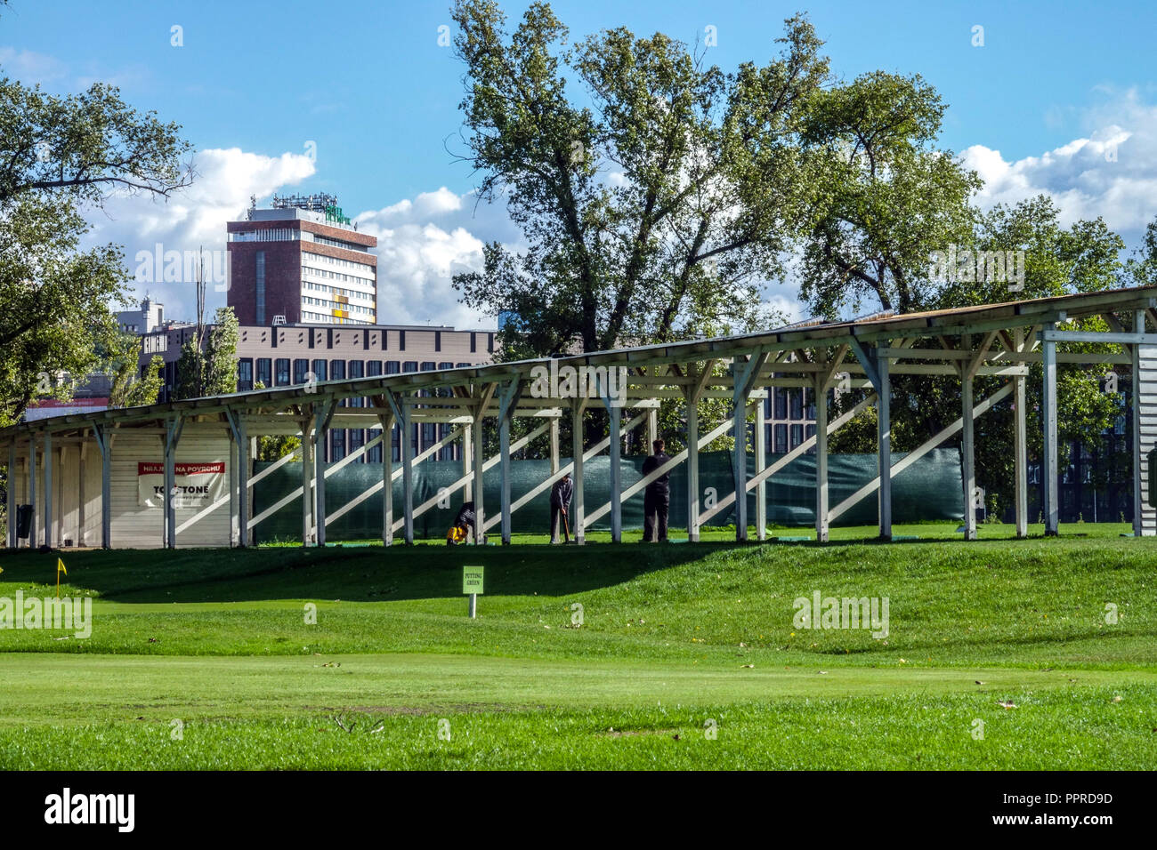 Golf Club, Karlin, Prague, Czech Republic Stock Photo - Alamy