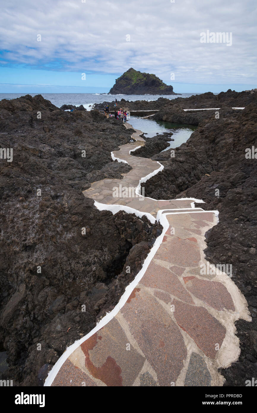 Garachico tenerife pool hi-res stock photography and images - Alamy