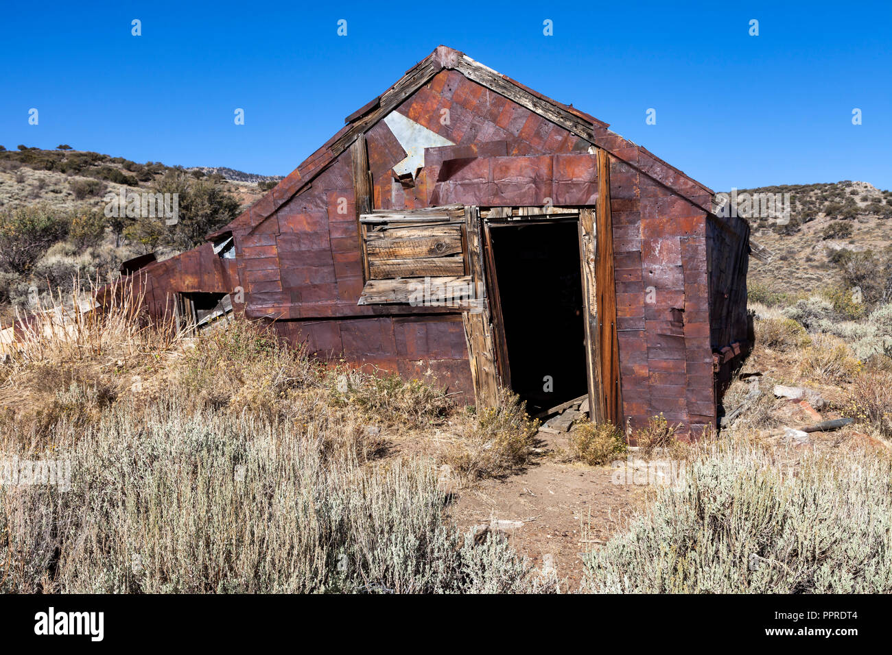 Hamilton nevada ghost town hi-res stock photography and images - Alamy