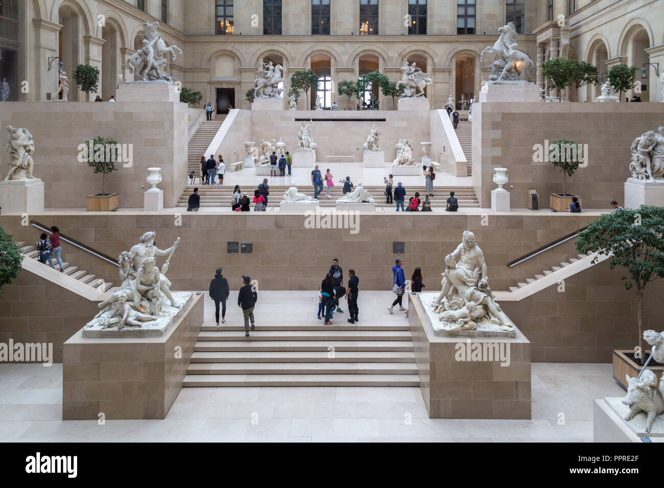 Museum exhibition hall in paris hi-res stock photography and images - Alamy
