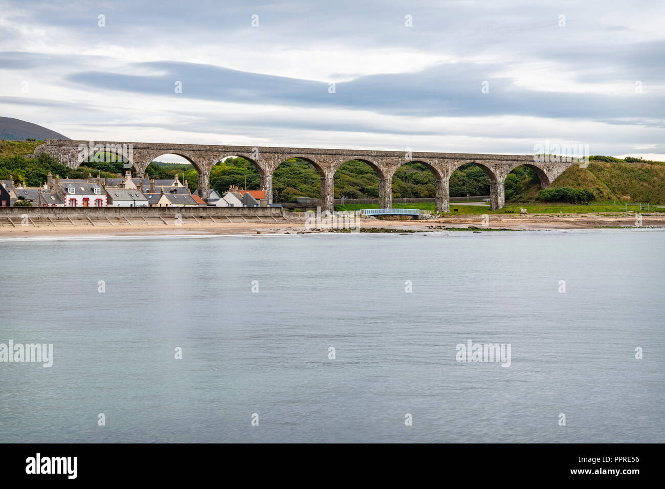 Cullen Viaduct, Aberdeenshire, Scotland Stock Photo - Alamy