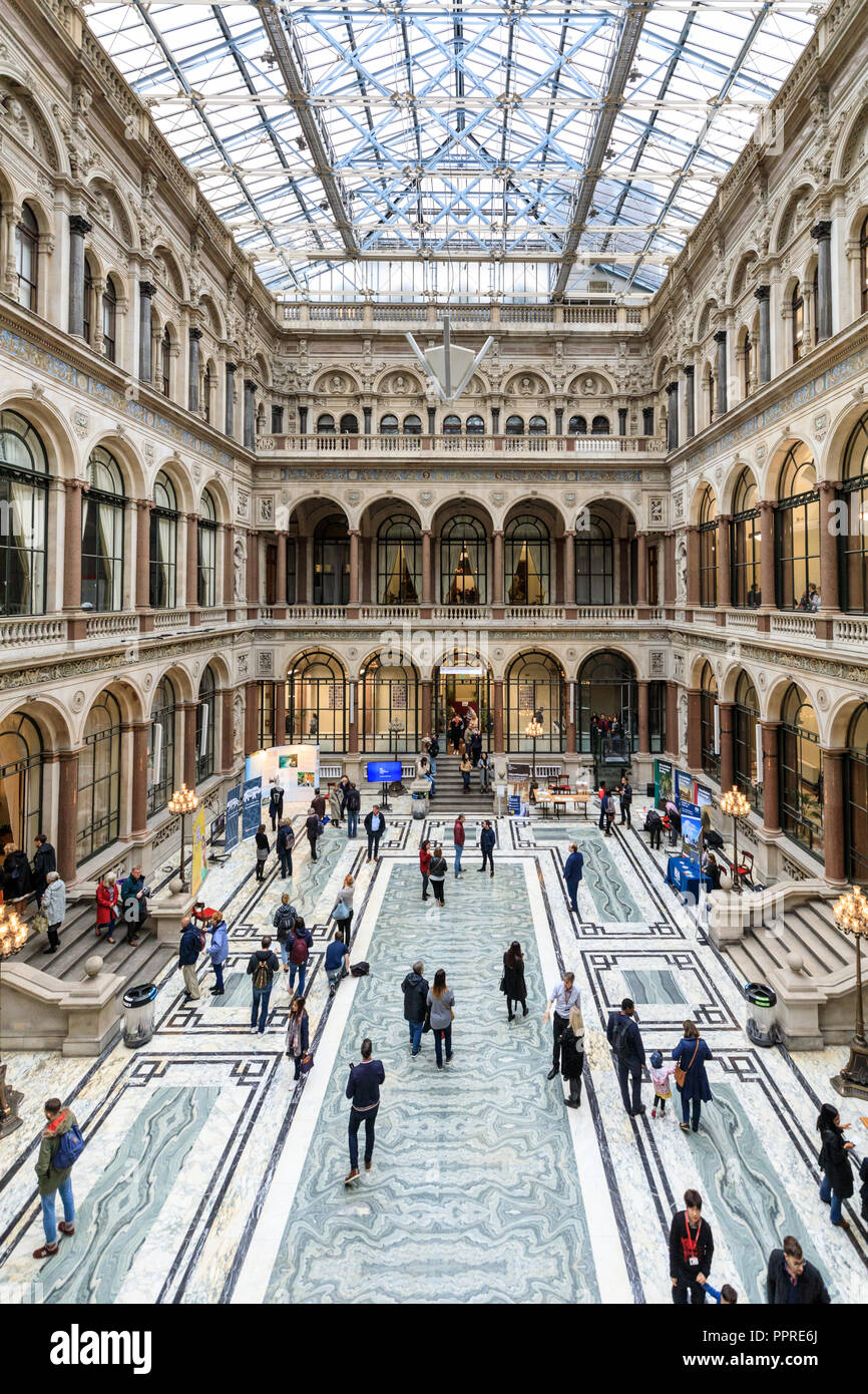 The Durbar Court, great hall of the former India Office, Foreign and ...