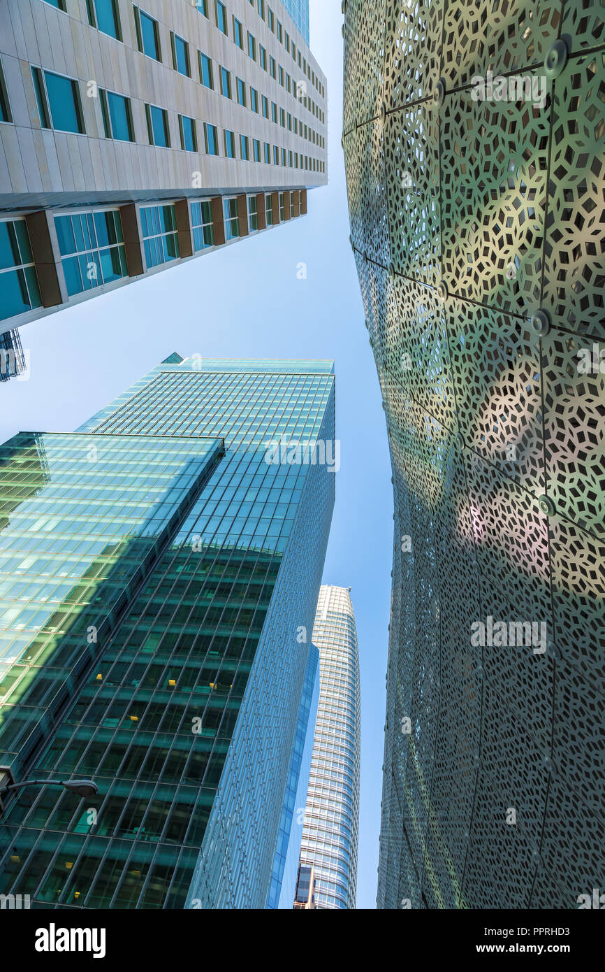 Salesforce Tower and Transit Building, with other high rises at ...