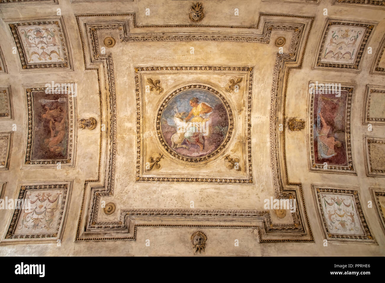 Castel sant'angelo interior hi-res stock photography and images - Alamy