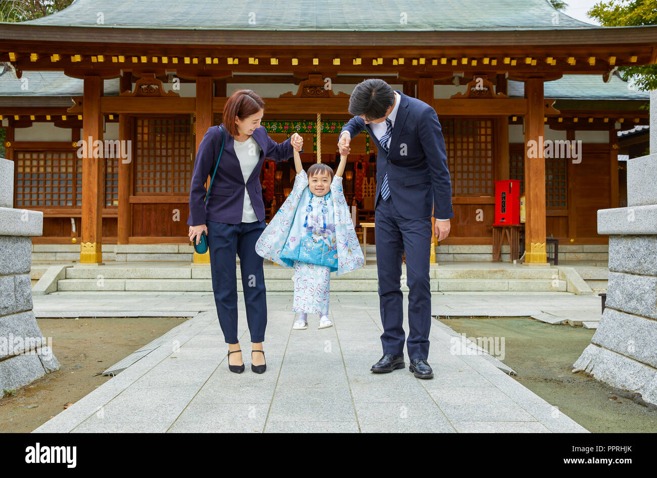 Japanese traditional Shichi-Go-San Stock Photo - Alamy