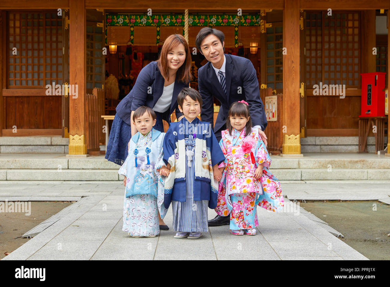 Japanese traditional Shichi-Go-San Stock Photo - Alamy