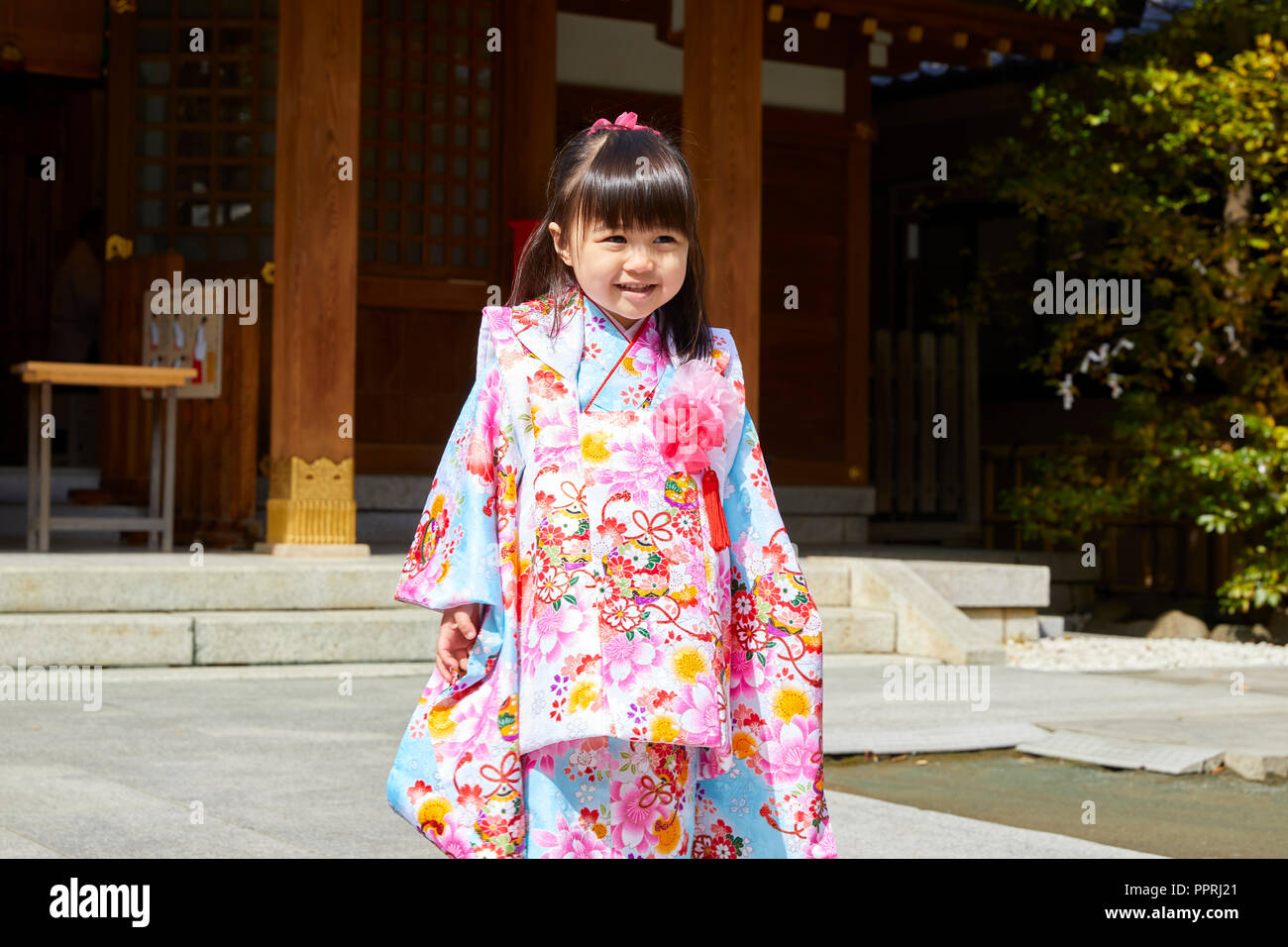 Japanese traditional Shichi-Go-San Stock Photo - Alamy