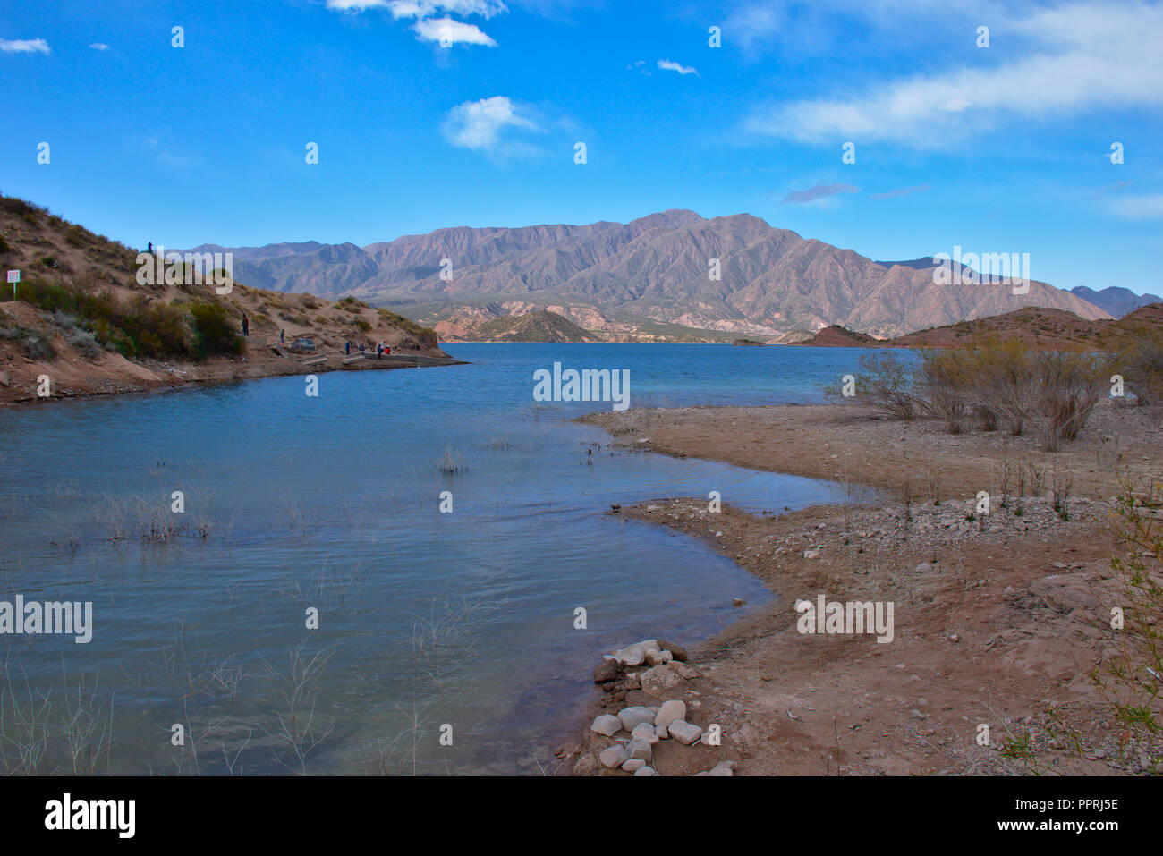 Potrerillos lake in Mendoza Province - Argentina Stock Photo - Alamy