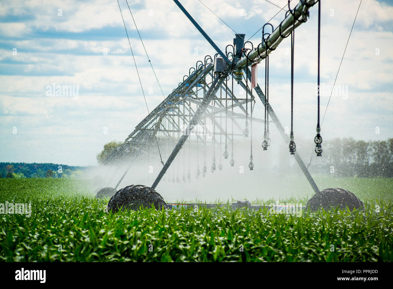 Water wheel irrigation hi-res stock photography and images - Alamy