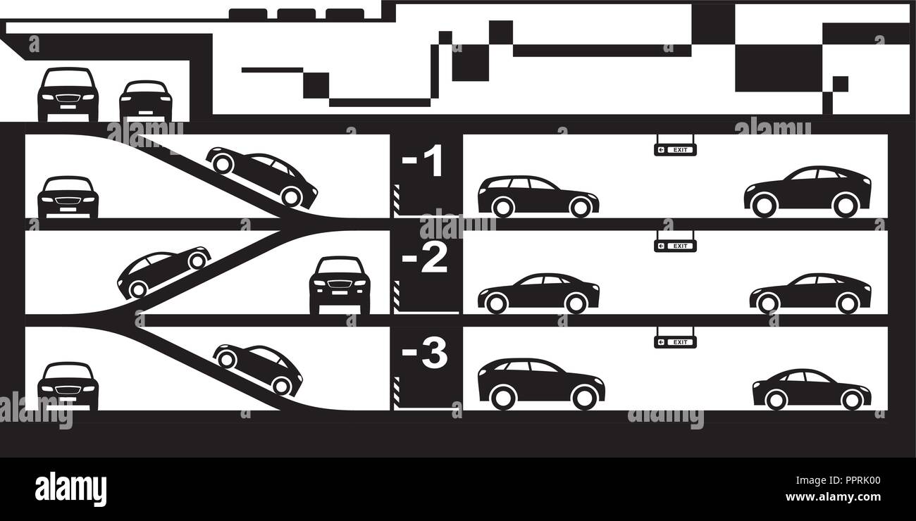 Shopping mall road sign illustration hi-res stock photography and ...