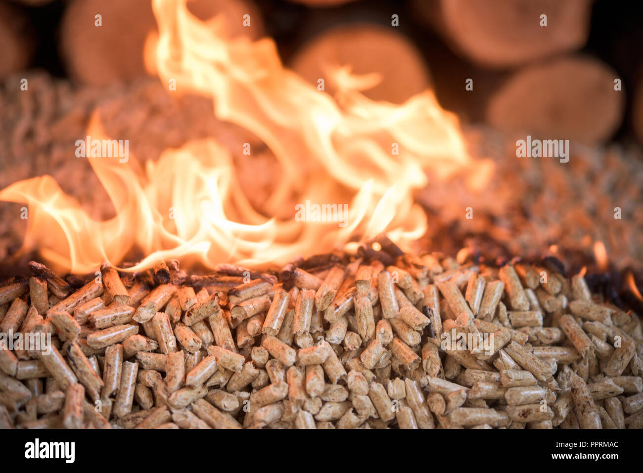 Pellet heating hi-res stock photography and images - Alamy