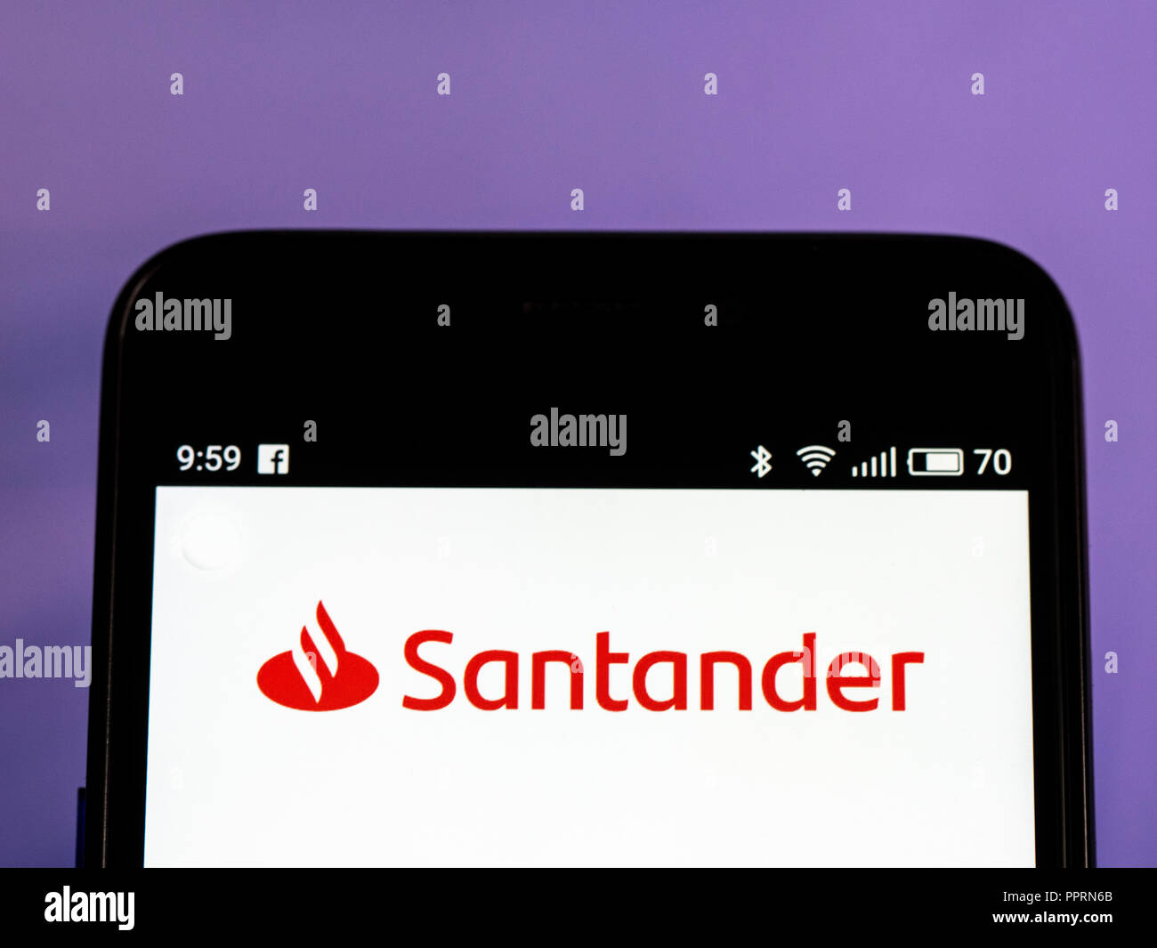 Santander Internet Banking High Resolution Stock Photography and Images ...