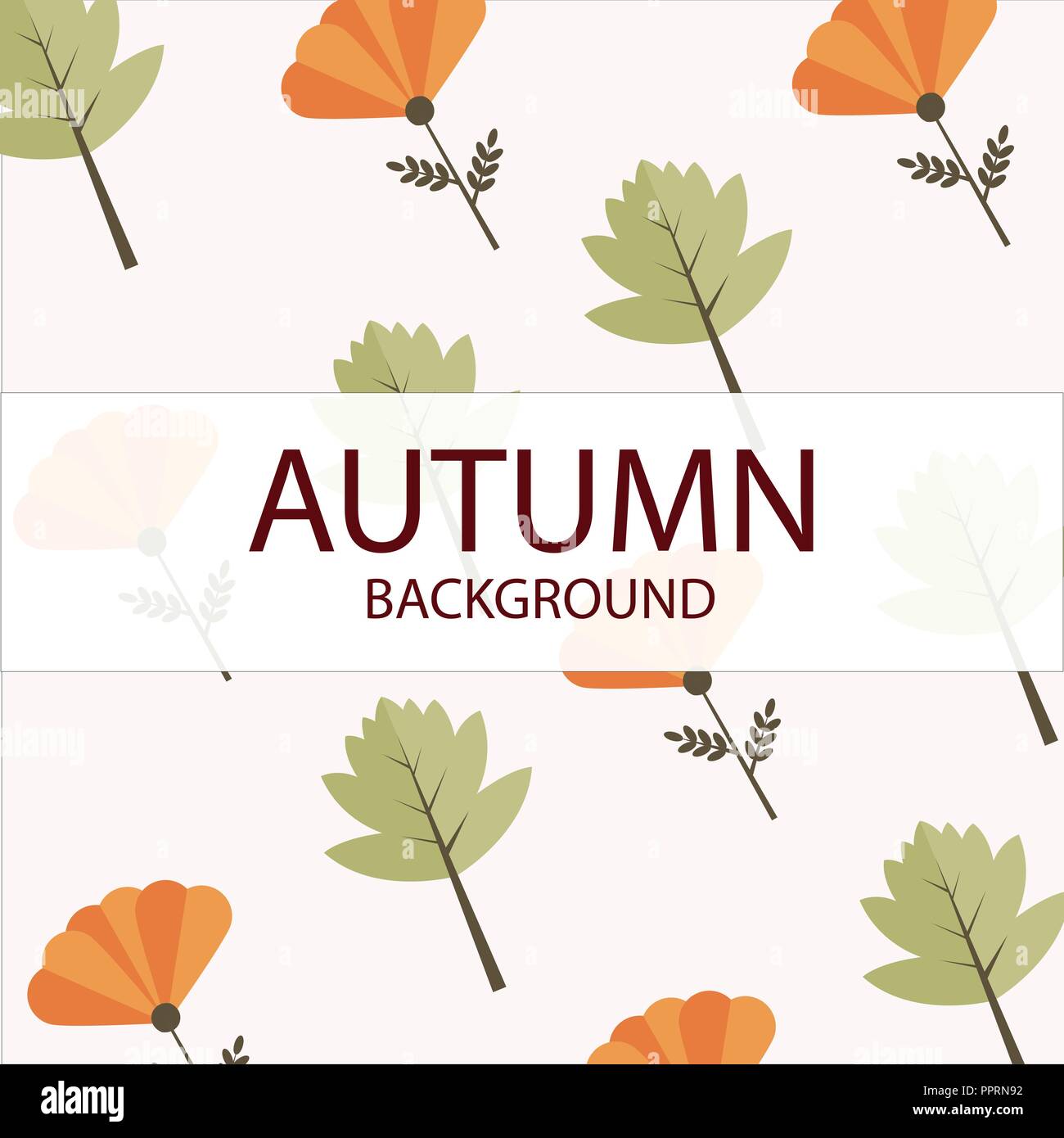 Flat lay maple Stock Vector Images - Alamy
