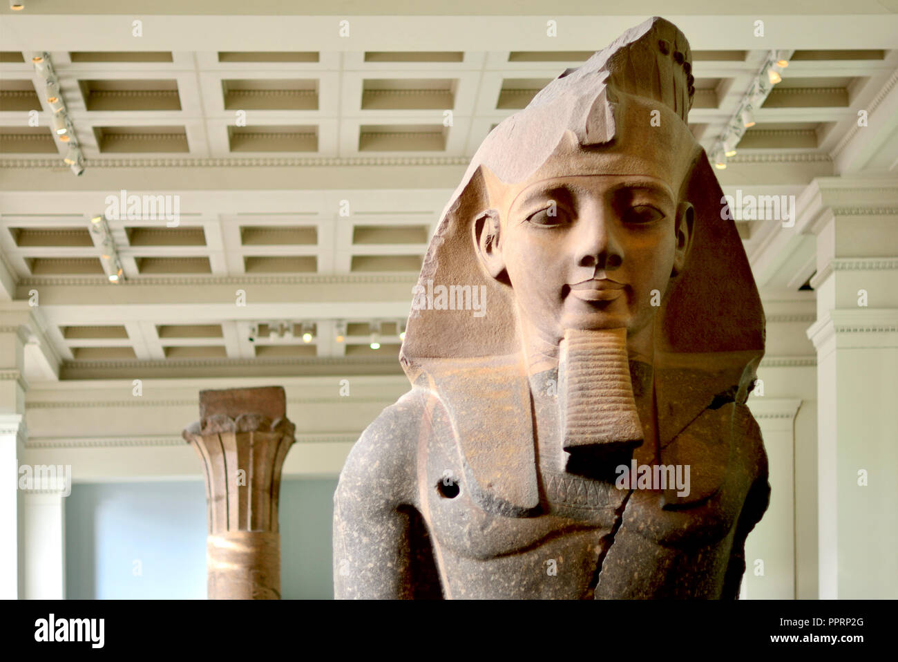 Statue of King Ramesses II British Museum, Bloomsbury, London, England ...