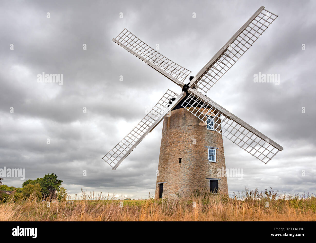Great Haseley Windmill Stock Photo - Alamy
