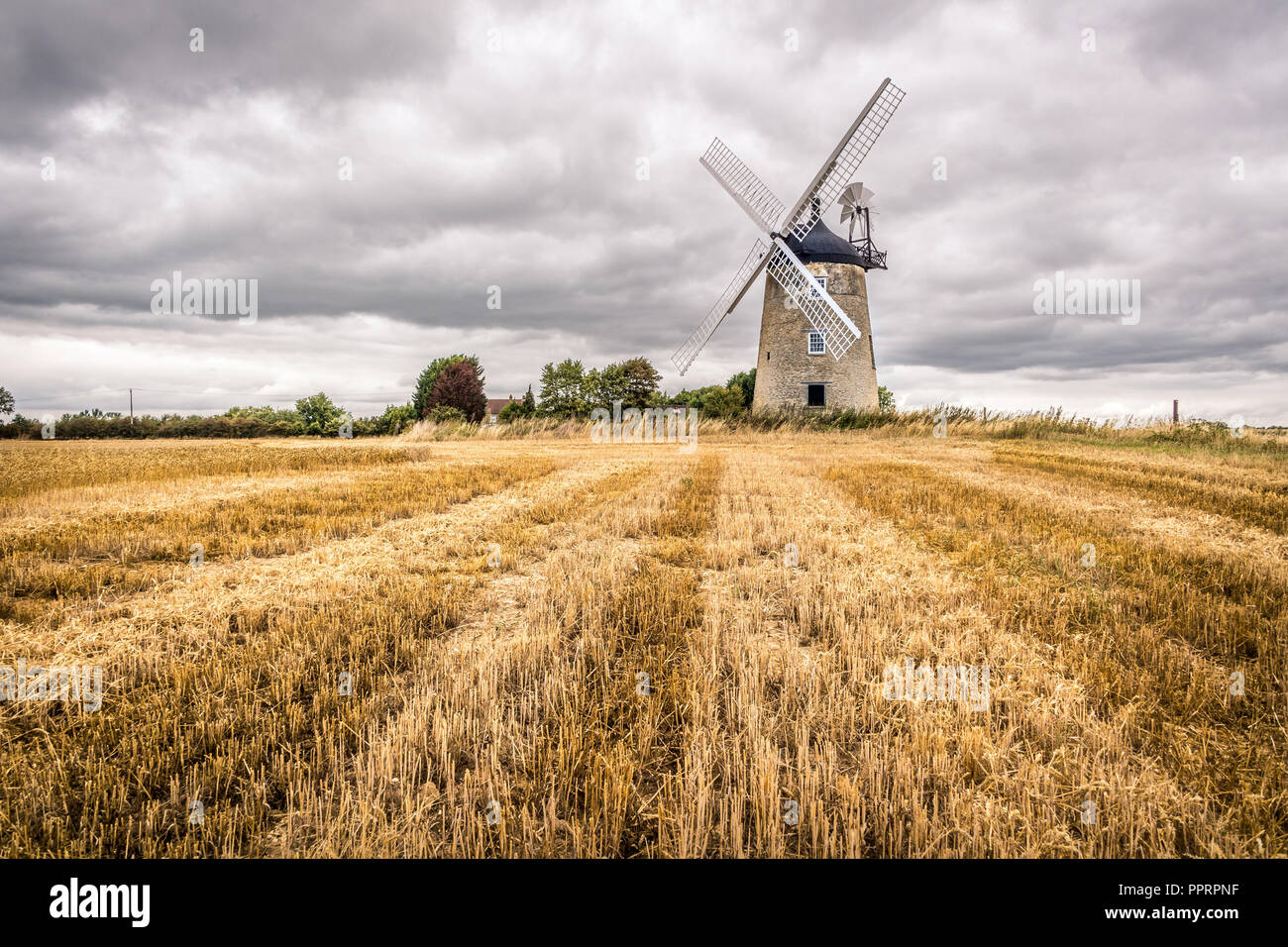 Great Haseley Windmill Stock Photo - Alamy