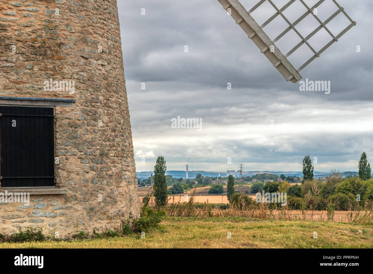 Great Haseley Windmill Stock Photo - Alamy