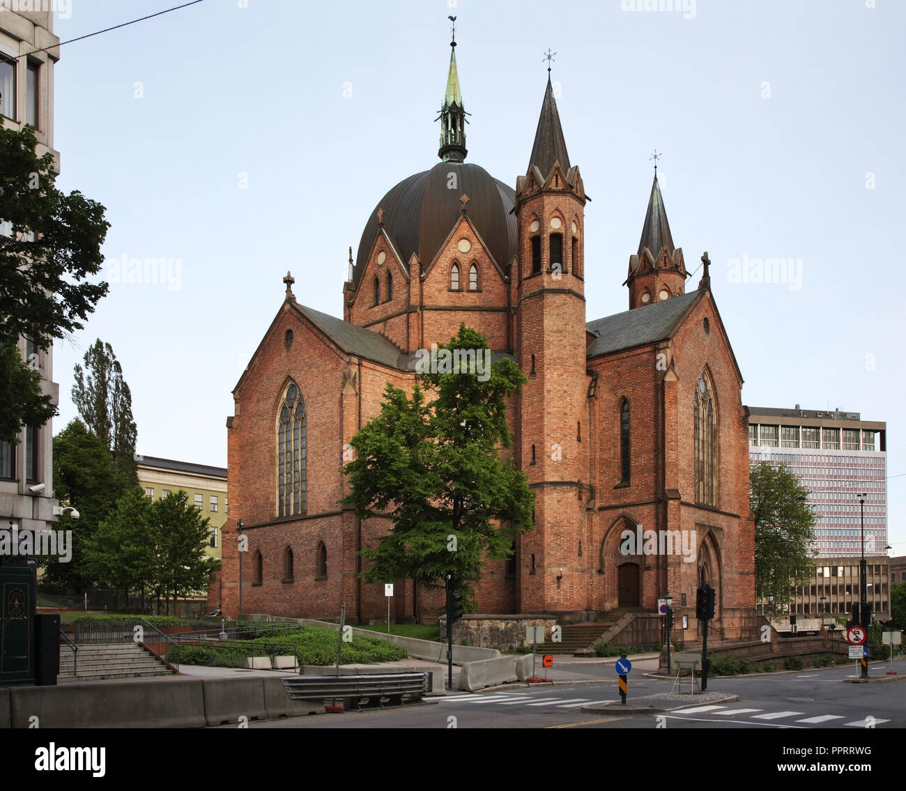 Oslo trinity church hi-res stock photography and images - Alamy