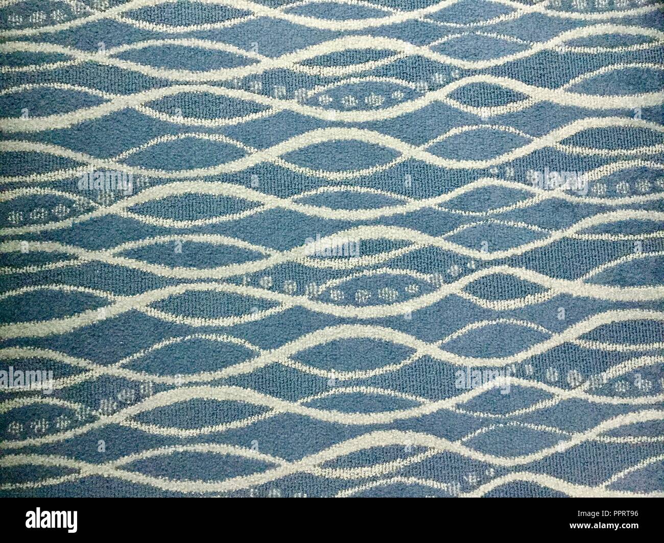 Abstract waves design, blue and white pattern Stock Photo - Alamy