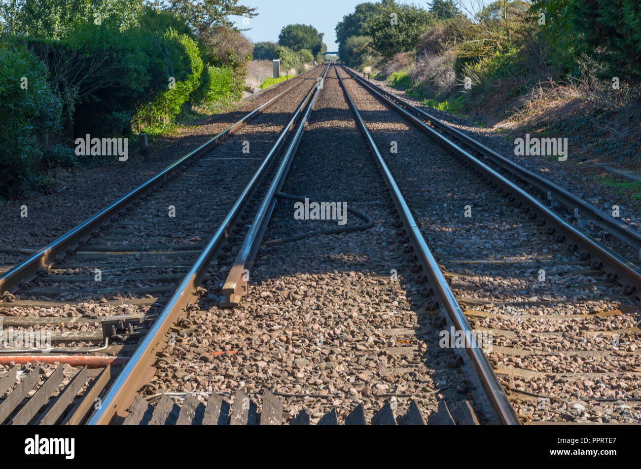Rusty Railway Lines High Resolution Stock Photography and Images - Alamy