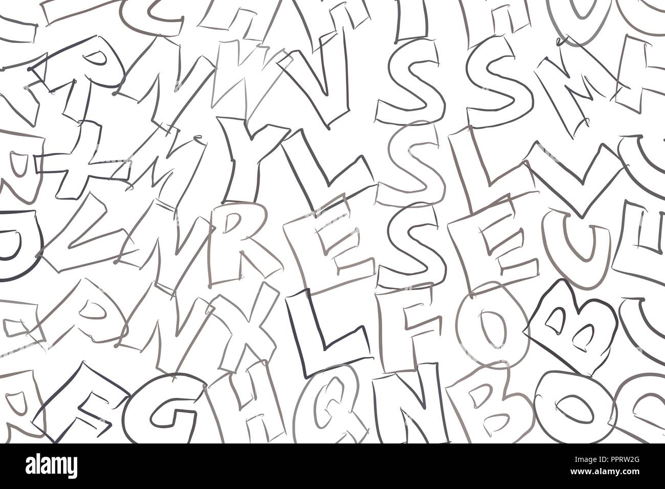 Abstract alphabets letters. Good for web page, wallpaper, graphic ...