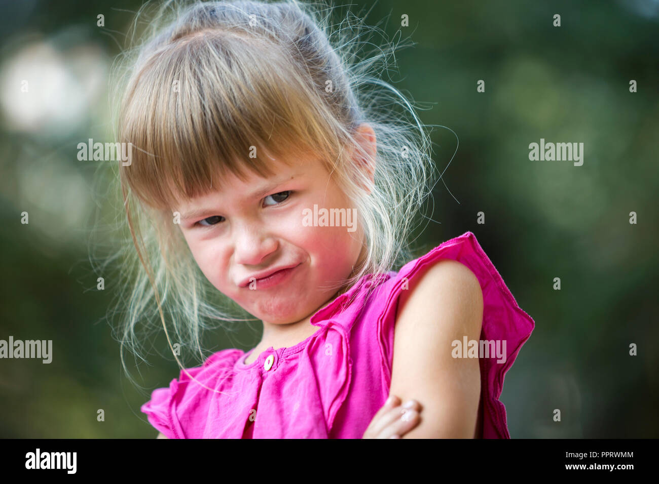 Baby Feeling Angry