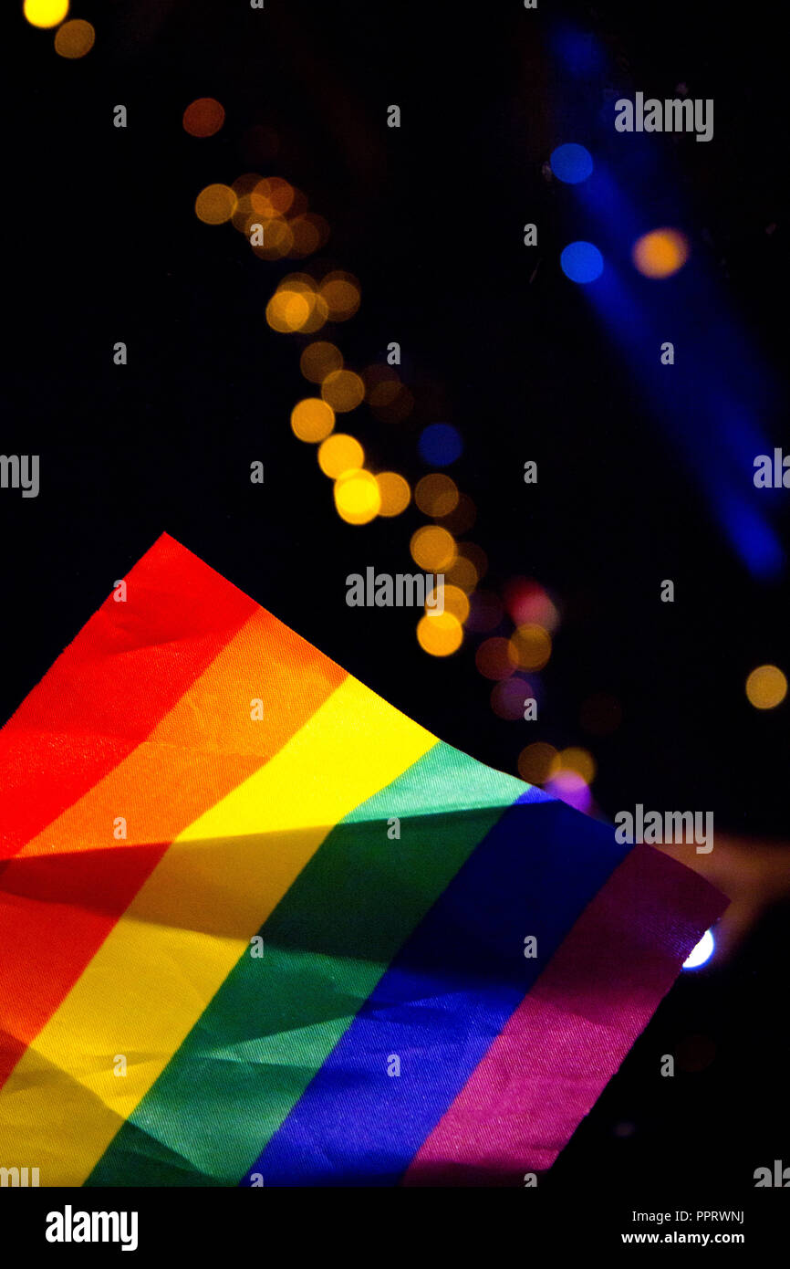 Lgbt Gay Pride Banner Flag Colors High Resolution Stock Photography and ...