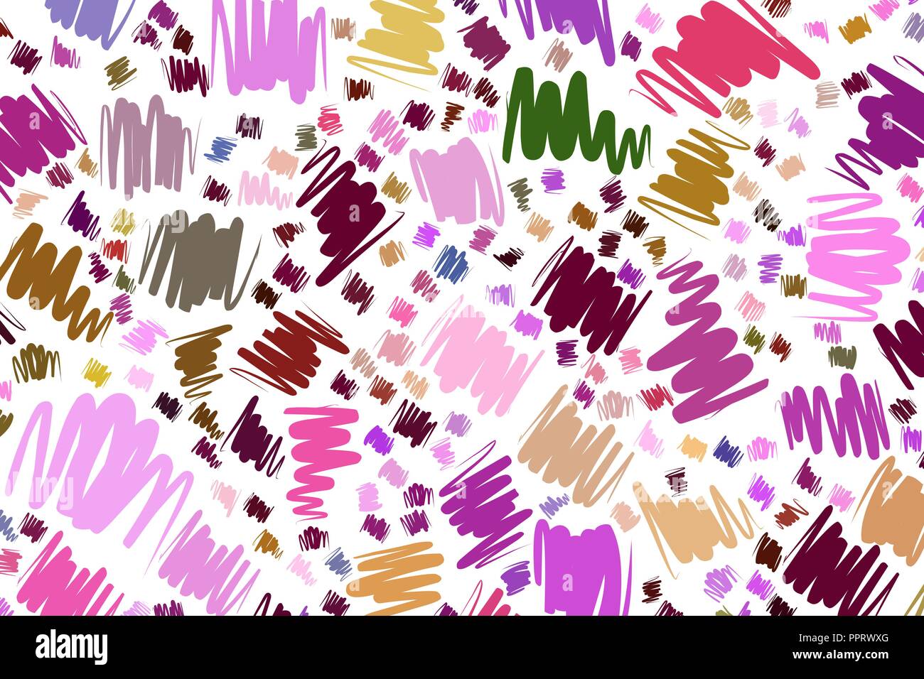 Pencil or pen lines Sketch illustrations background abstract, hand ...