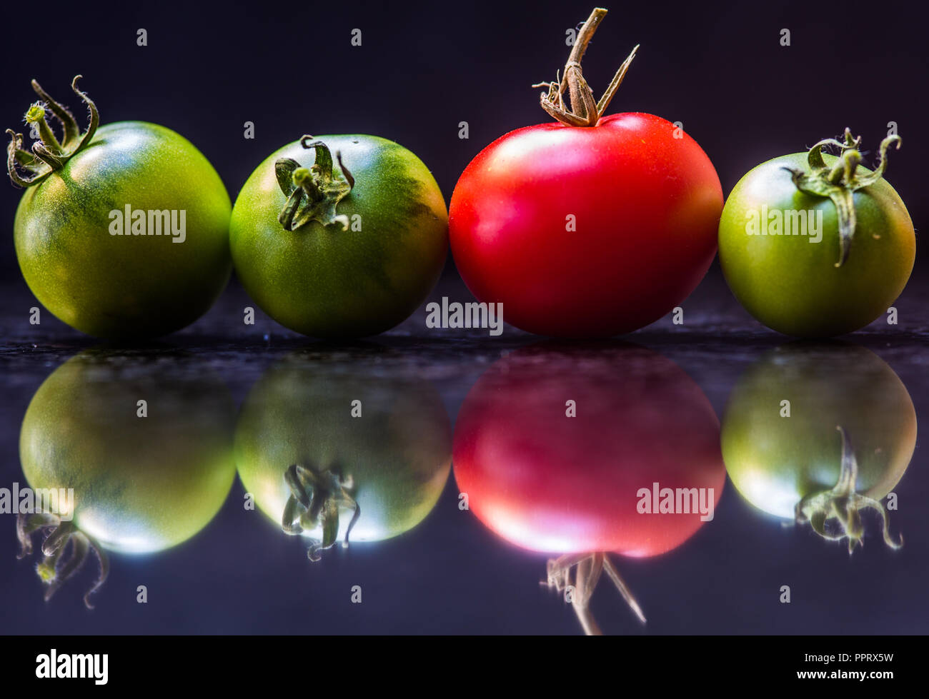 The odd one out Stock Photo - Alamy