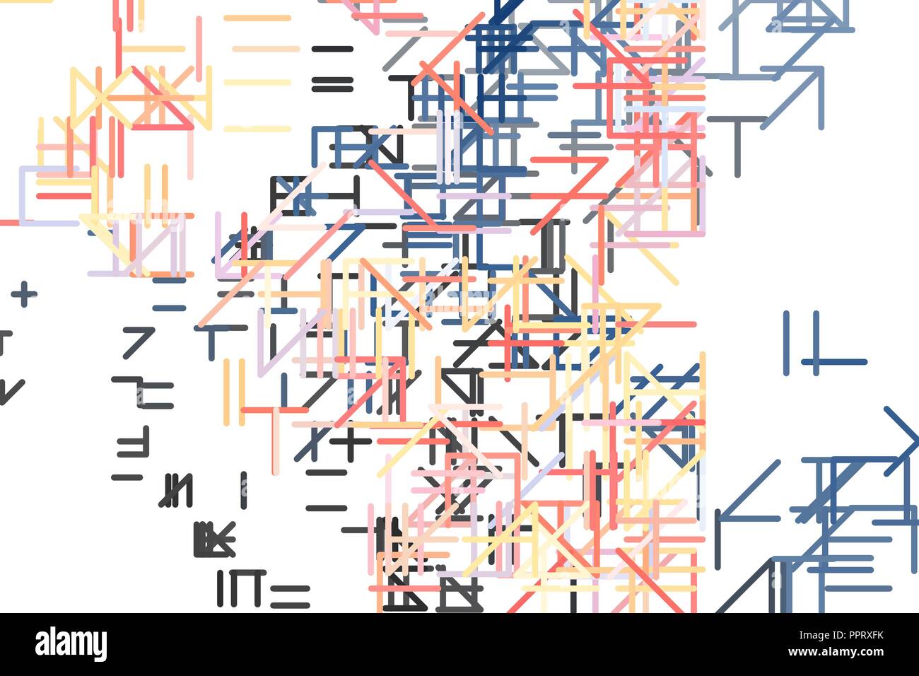 Illustrations of line or shape. Good for web page, wallpaper, graphic ...