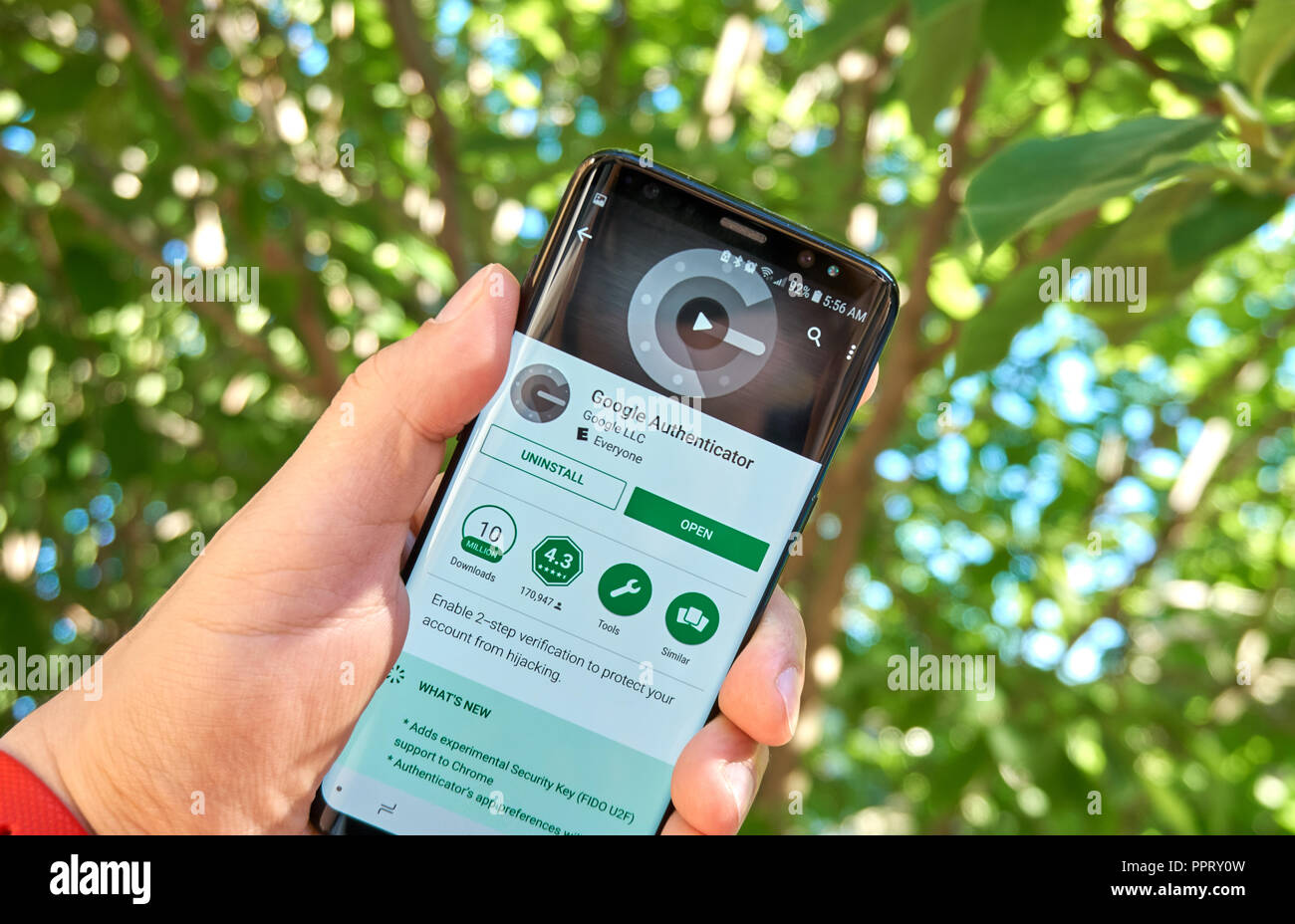 Authenticator interface hi-res stock photography and images - Alamy