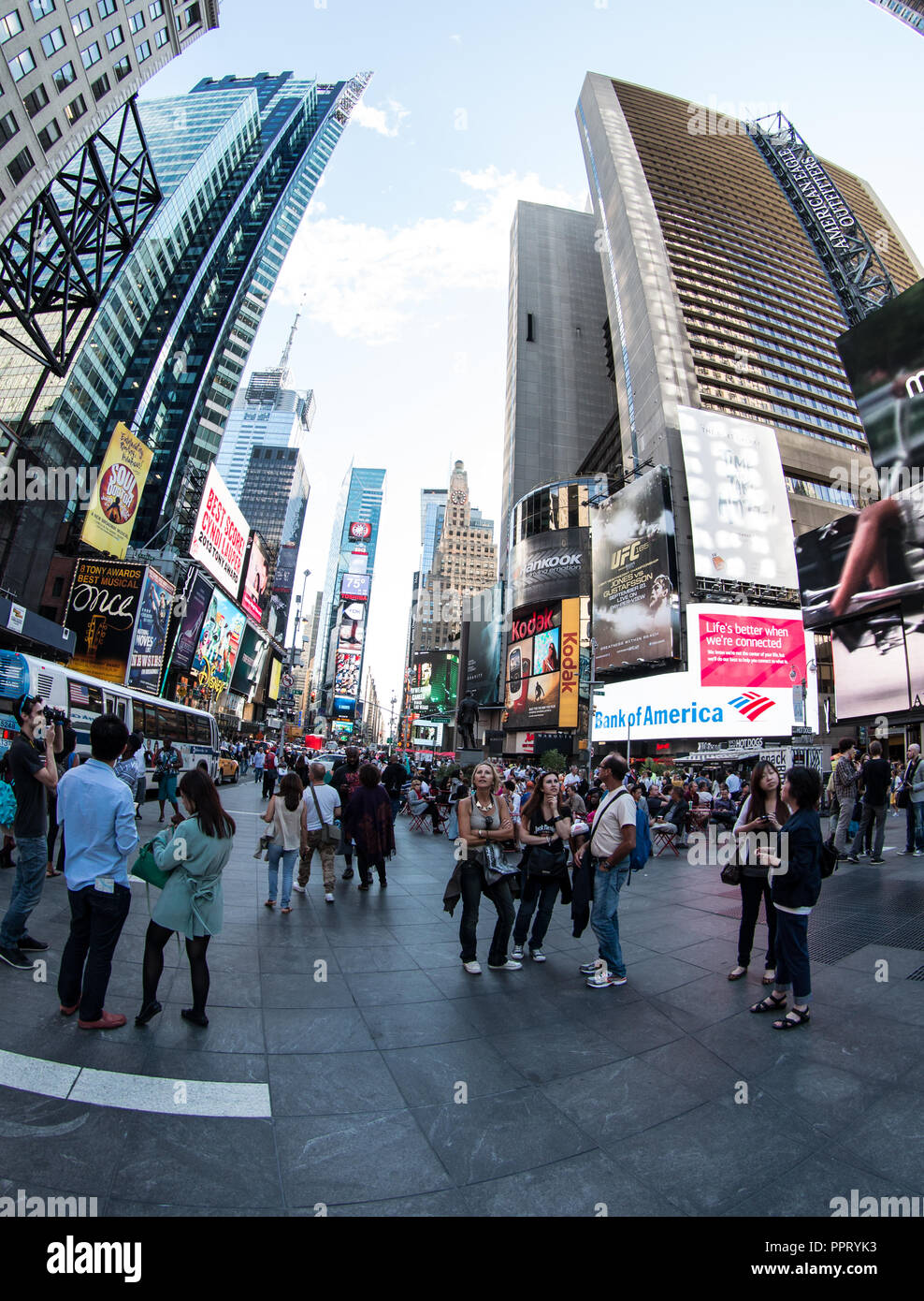 New York city streets , Broadway Stock Photo - Alamy