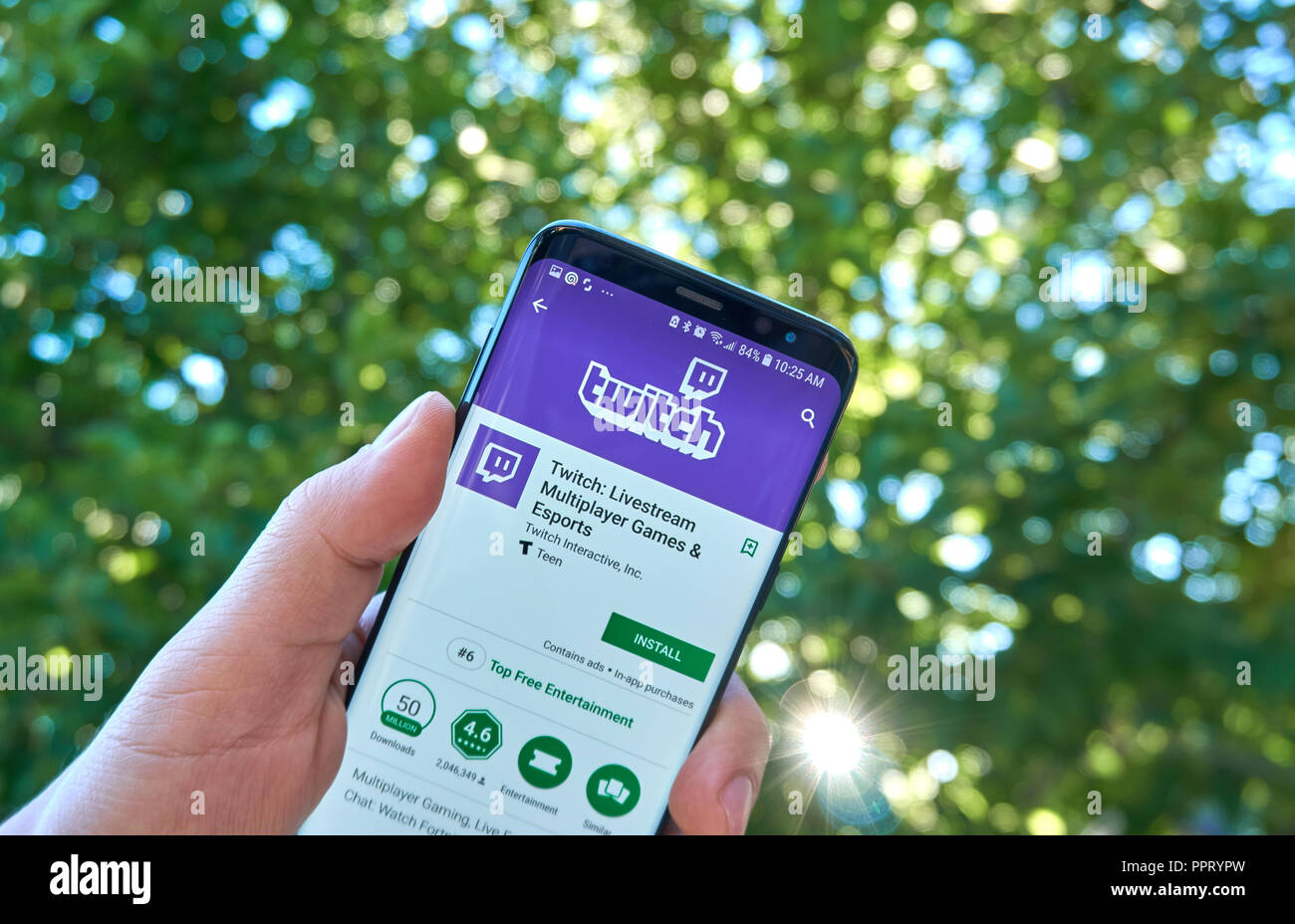 Twitch application hi-res stock photography and images - Alamy