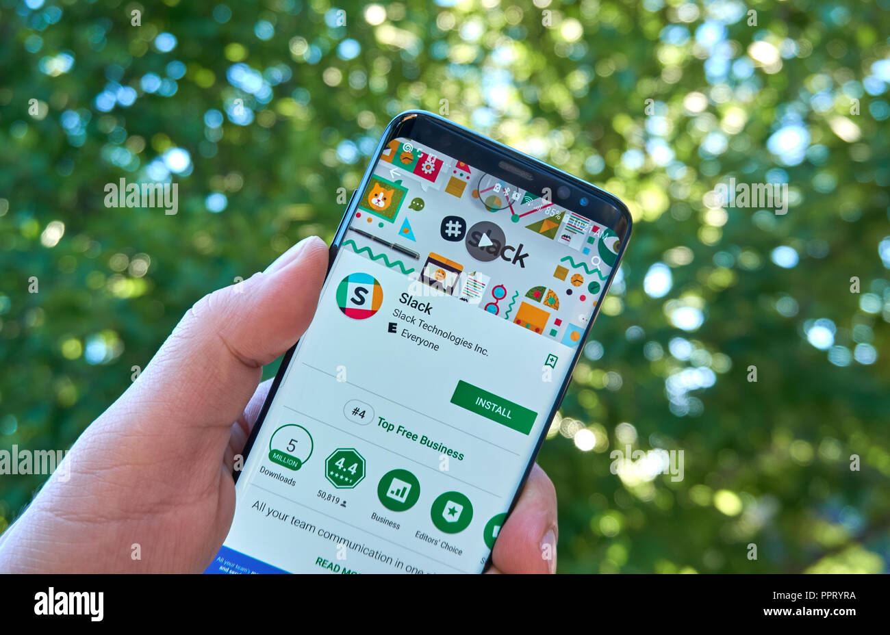 Slack icon hi-res stock photography and images - Alamy