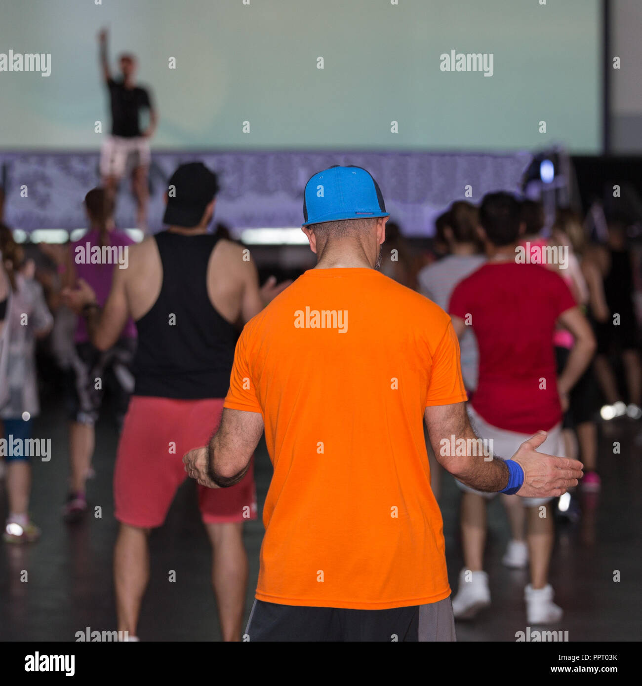 Gym class boy indoor hi-res stock photography and images - Alamy