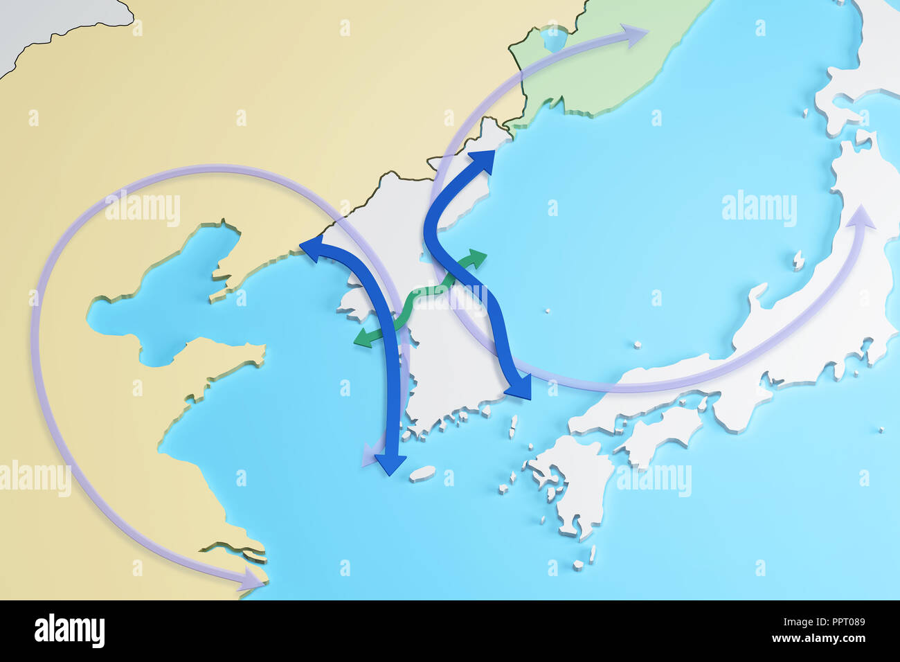 Map of new harmony hi-res stock photography and images - Alamy