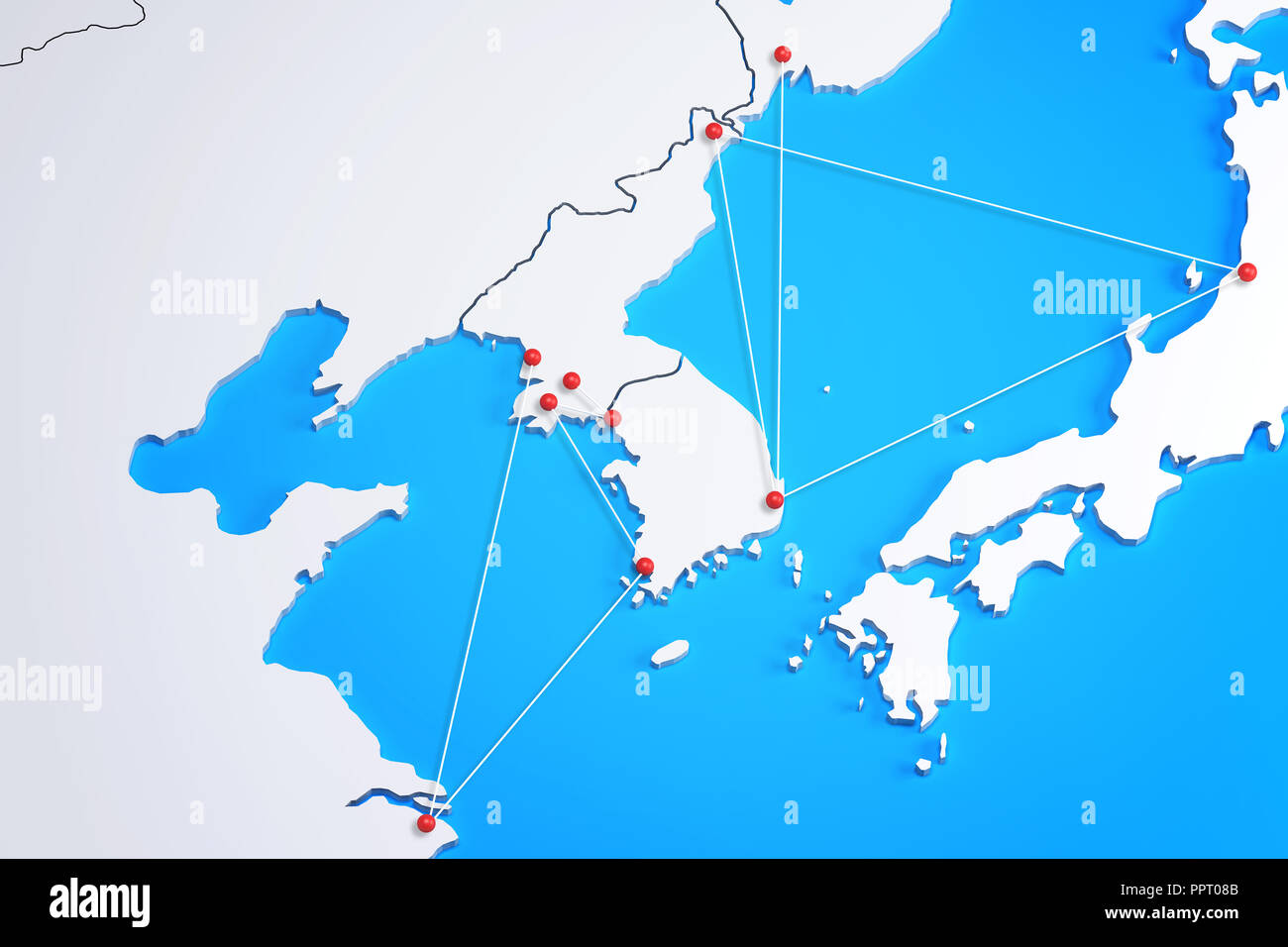 Map of new harmony hi-res stock photography and images - Alamy