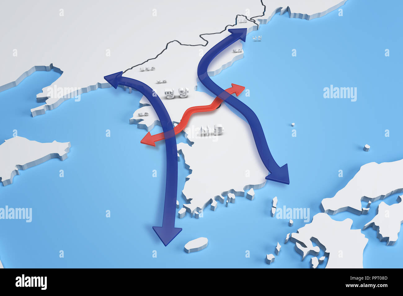 Map of new harmony hi-res stock photography and images - Alamy