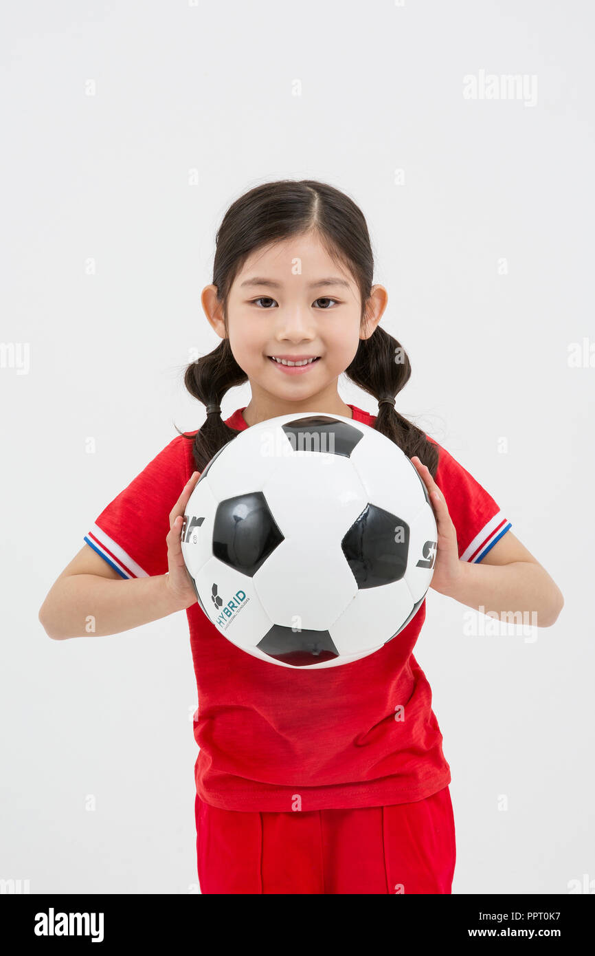 Children education. little soccer players in white background 224 Stock ...