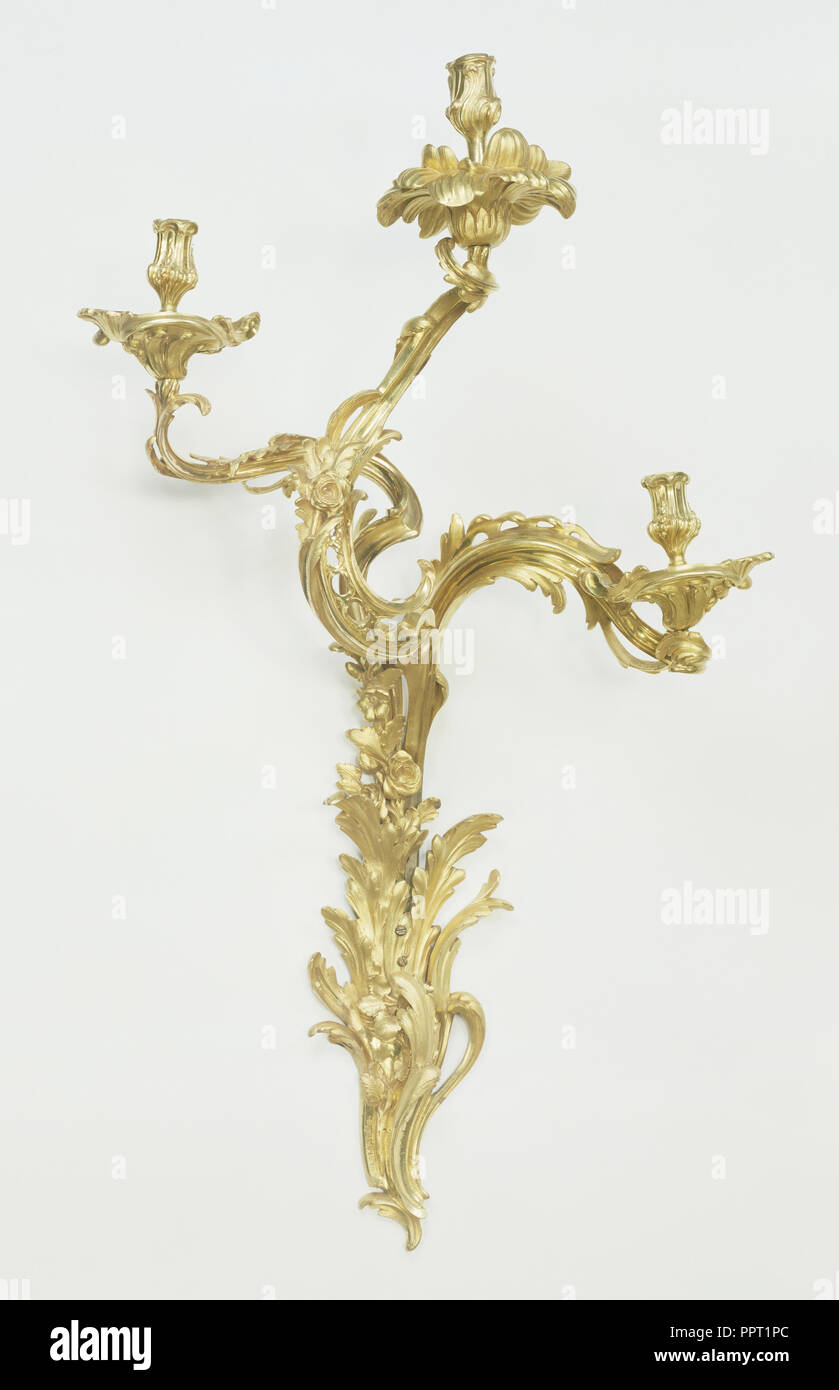 Four Wall Lights; Attributed to Jacques Caffieri, French, 1678 - 1755 ...