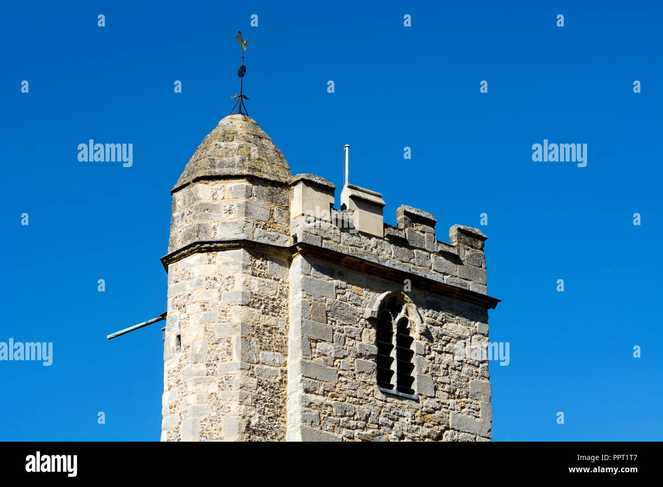 St Peter`s Church, Little Wittenham, Oxfordshire, England, UK Stock ...