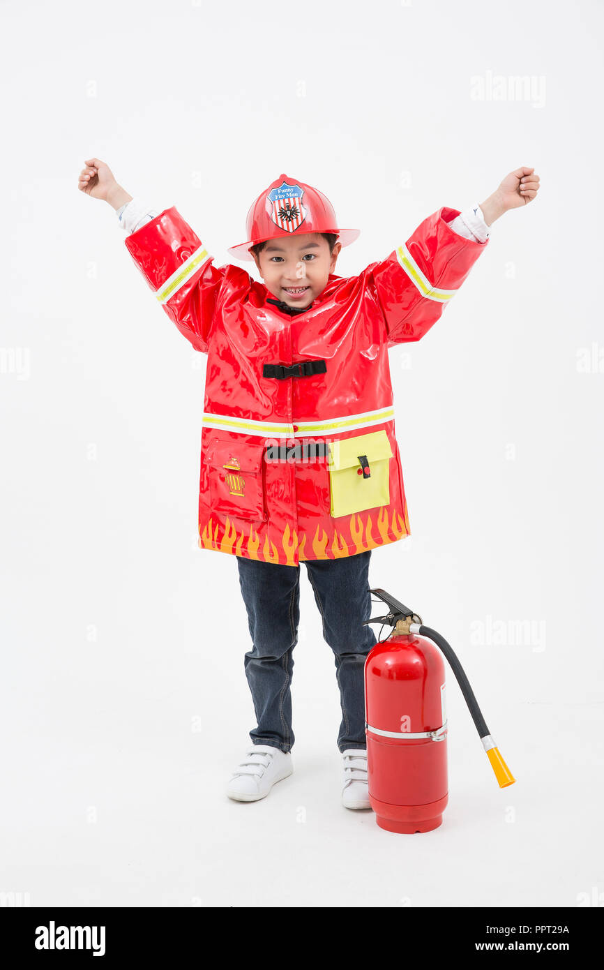 Children fire safety education 033 Stock Photo - Alamy