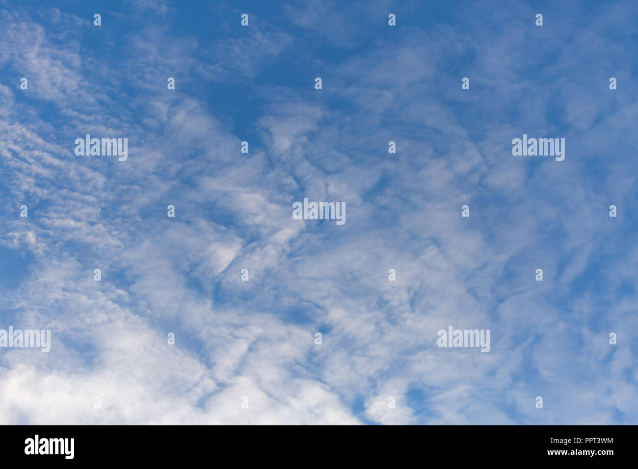 Beautiful Blue Sky with stunning cloud formations - 3 Stock Photo - Alamy