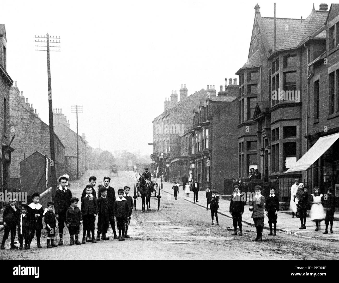 Stairfoot, Barnsley early 1900s Stock Photo - Alamy