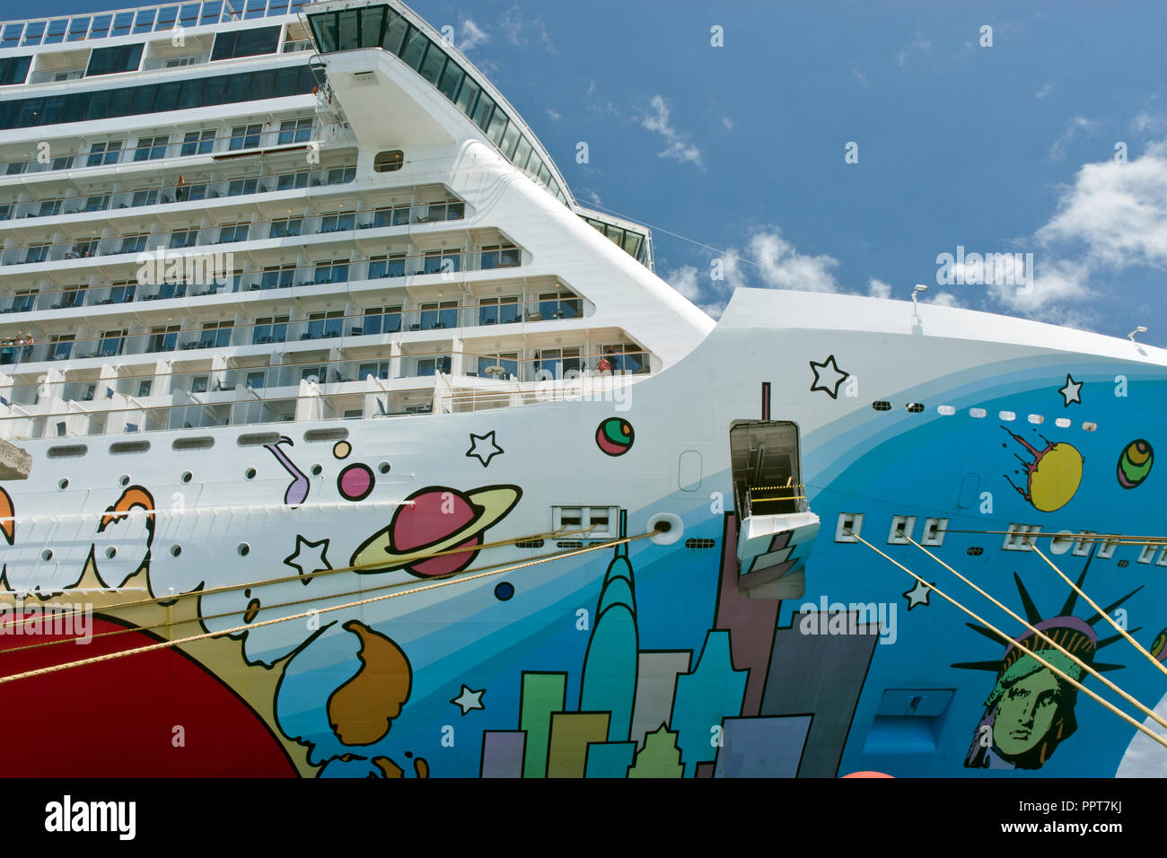 Peter max cruise ship hi-res stock photography and images - Alamy
