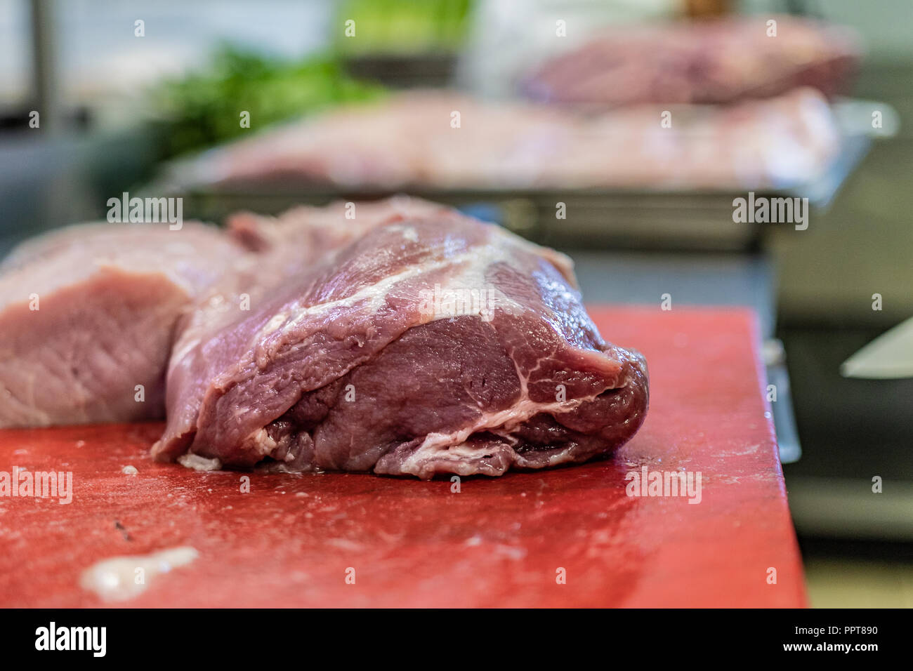 Gourmet chef, preparing a charity dinner in an Italian restaurant in ...