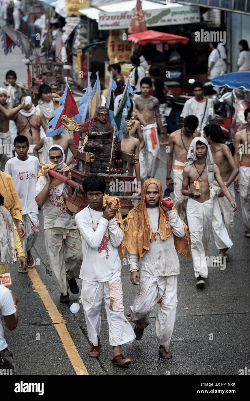 Phuket religious procession hi-res stock photography and images - Alamy